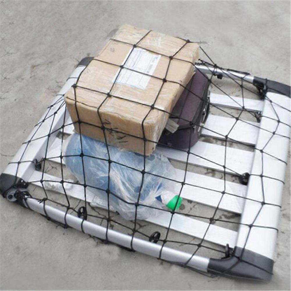 Car SUV Truck Trailer Cargo Car Roof Rack Basket Organizer Net Car Roof ...