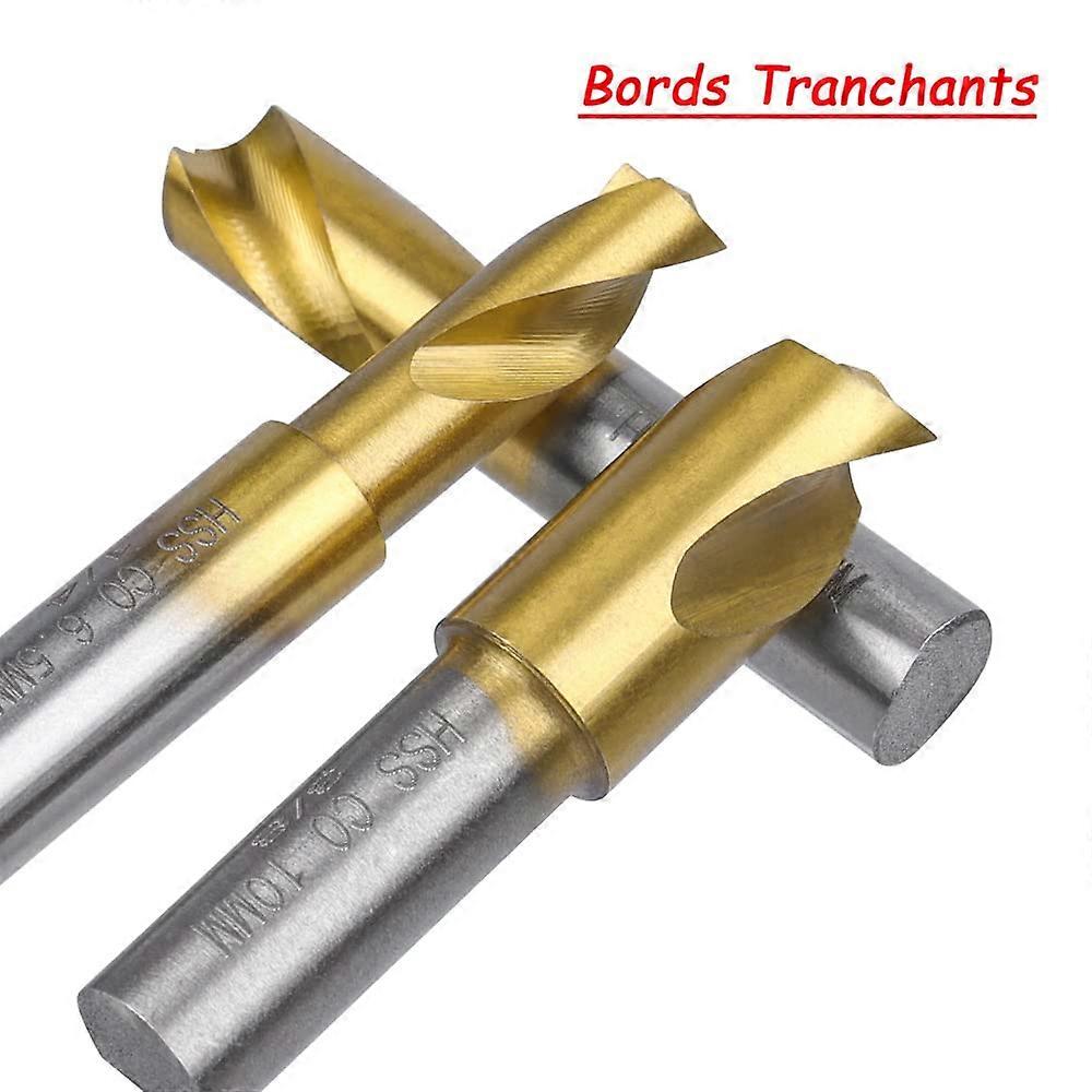 3Pcs Spot Weld Drill Bit Set, HSS CO Spot Weld Removing Cutter Titanium ...