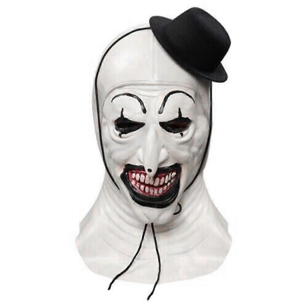 Terrifier 2 Art The Clown Mask - Halloween Carnival Masquerade Party ...