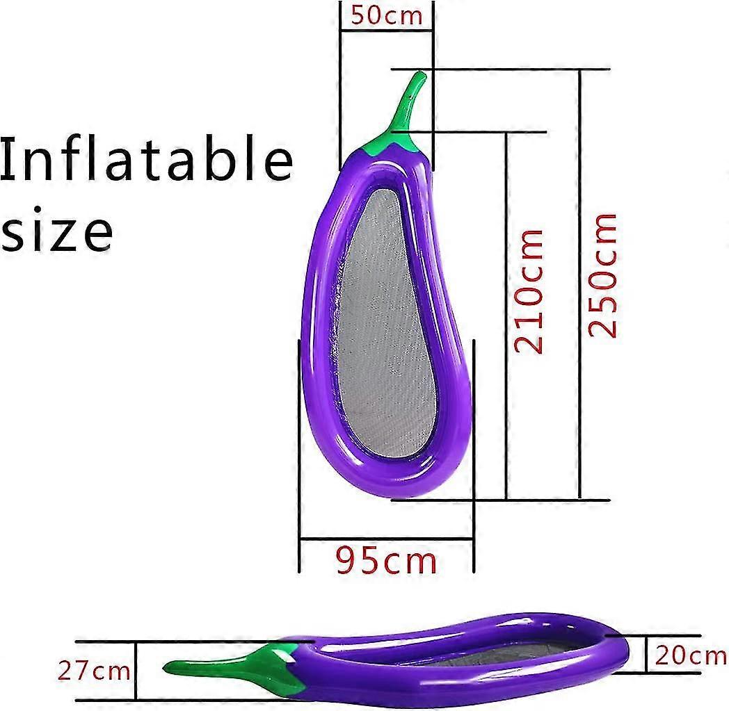 Pool Lounger Float For Adult,eggplant Mesh Bottom Pool Float,pool ...
