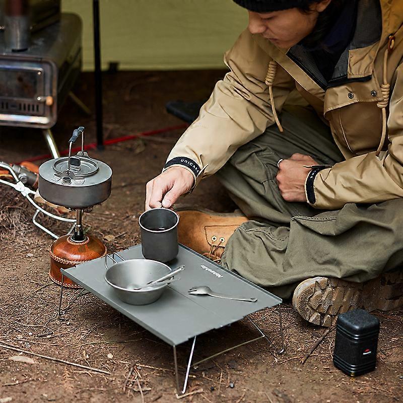 Natureifa-Mini Folding Table Portable Aluminum Outdoor, Light and ...