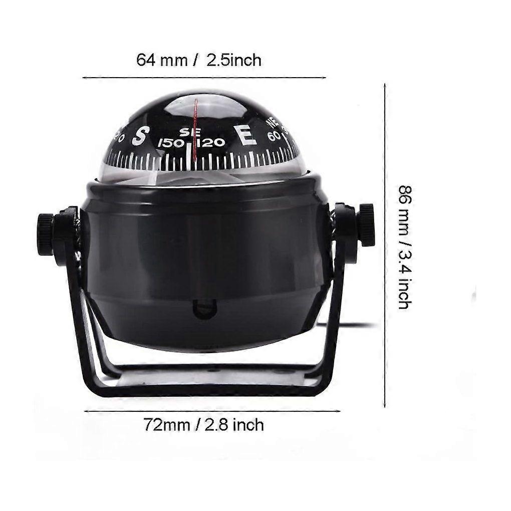 Compass Boat Compass Marine Electronic compass with vision nocturne ...
