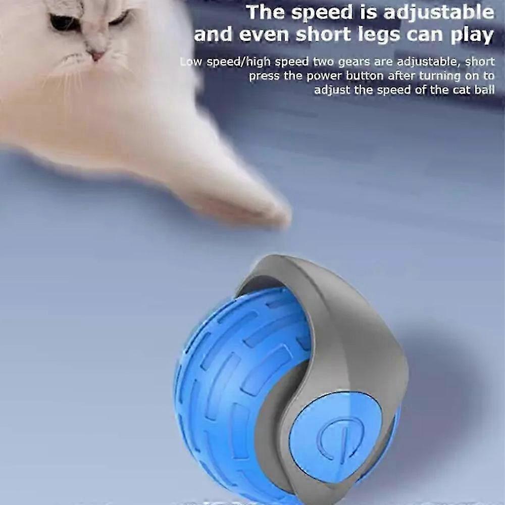 Smart Cat Ball Toys Automatic Rolling Ball Electric Cat Toy Interactive ...