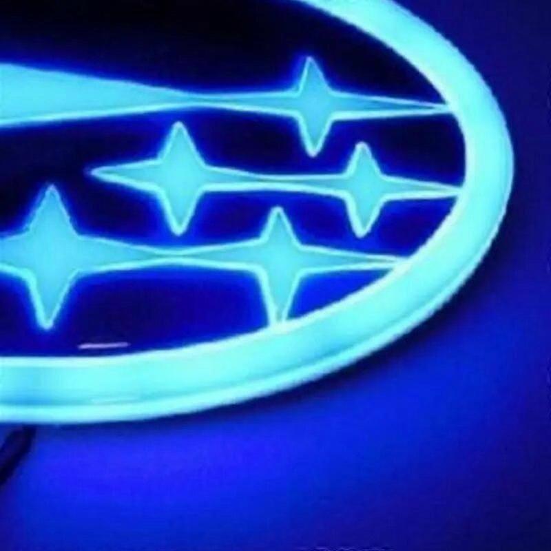 Car Middle Mesh 4d Front Logo Light Led Badge Light Decorative Light ...