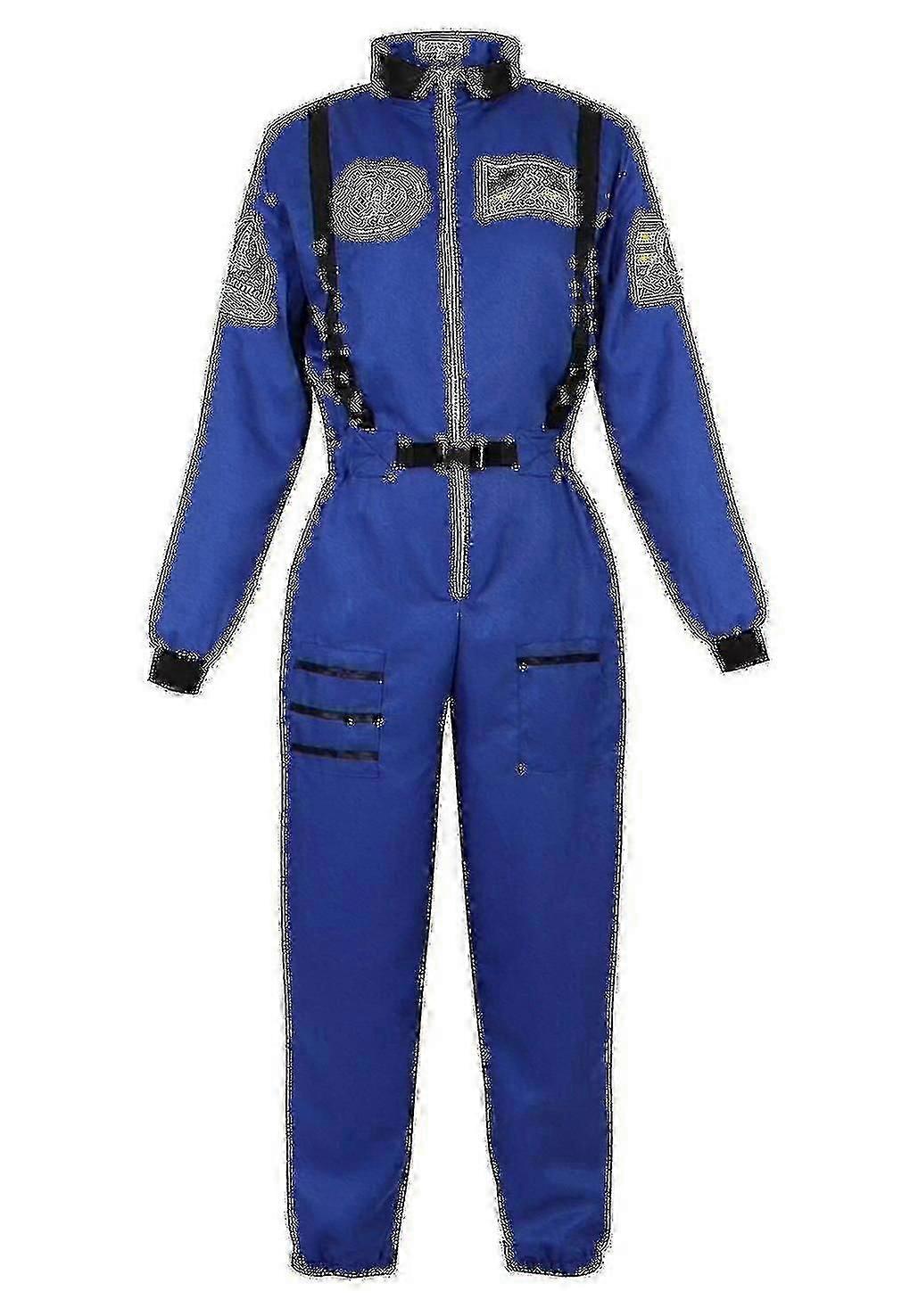 Astronaut Costume Space Suit For Adult Cosplay Costumes Zipper ...