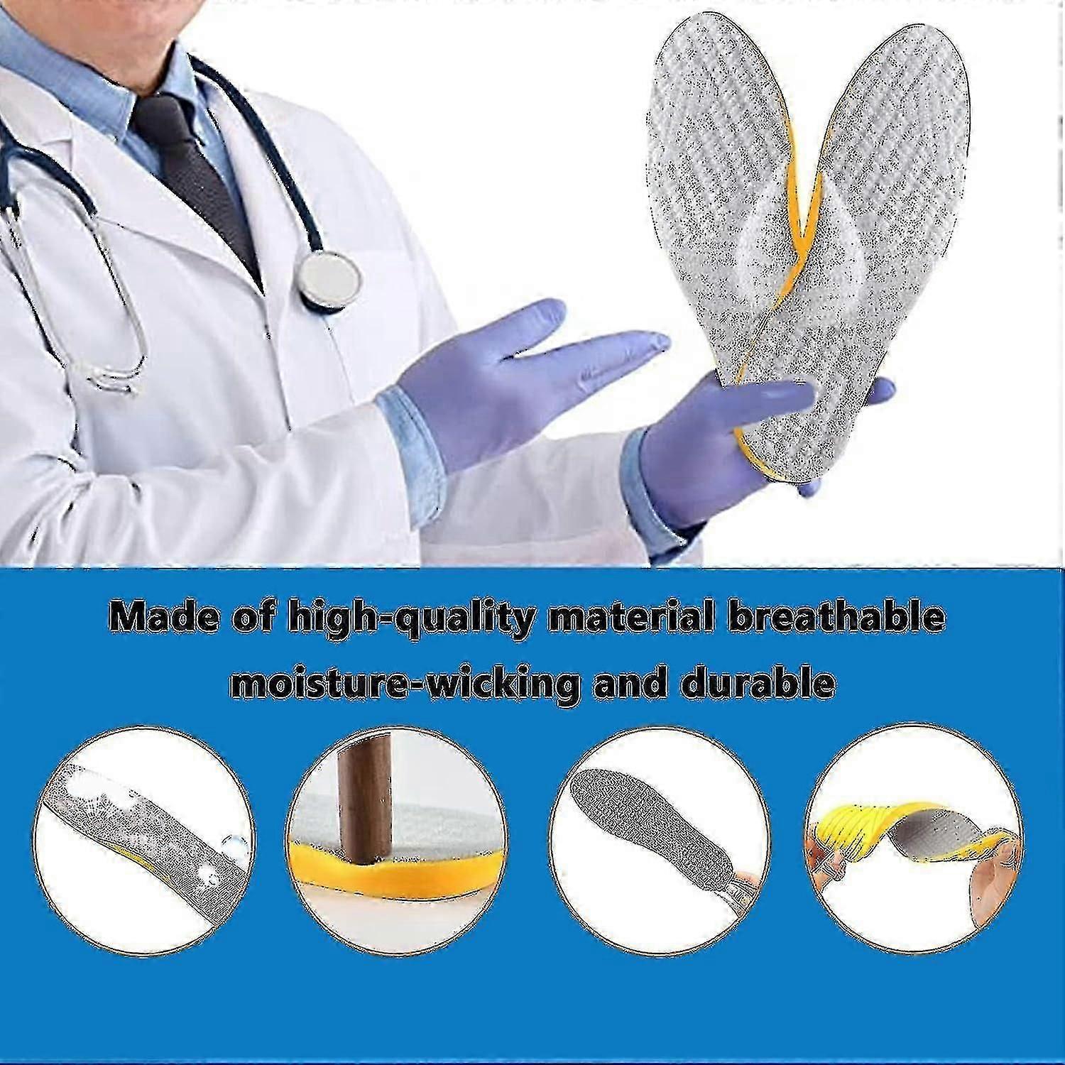 Supination Insoles For Over Supination & High Arch Support,orthotic ...