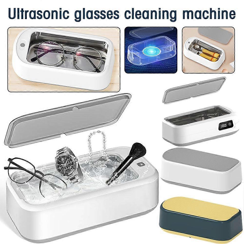 Ultrasonic Glasses Cleaning Machine Portable Household Timed Denture ...