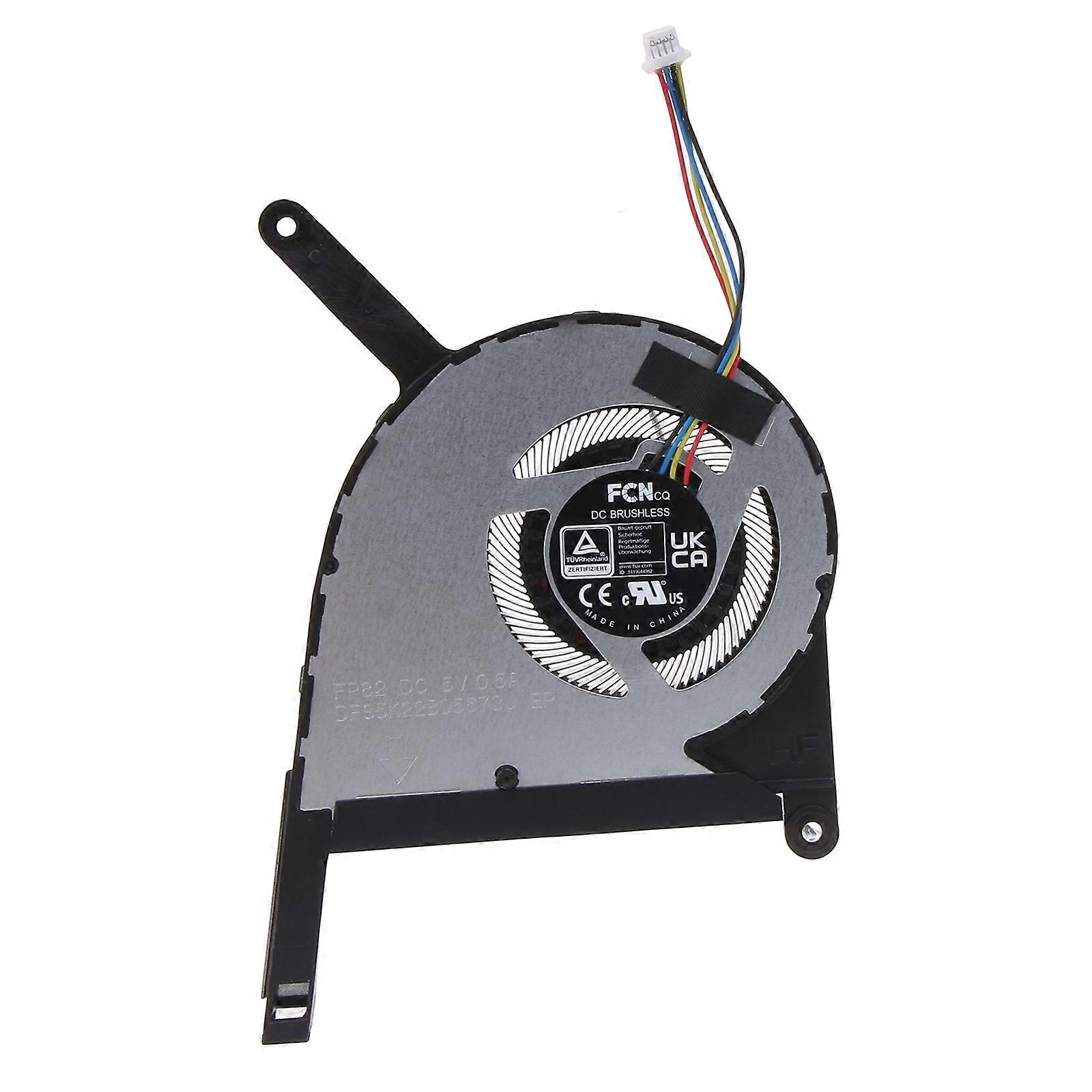 High-performance CPU GPU Cooling Fan Laptops Replacement Cooler 4 Pin ...