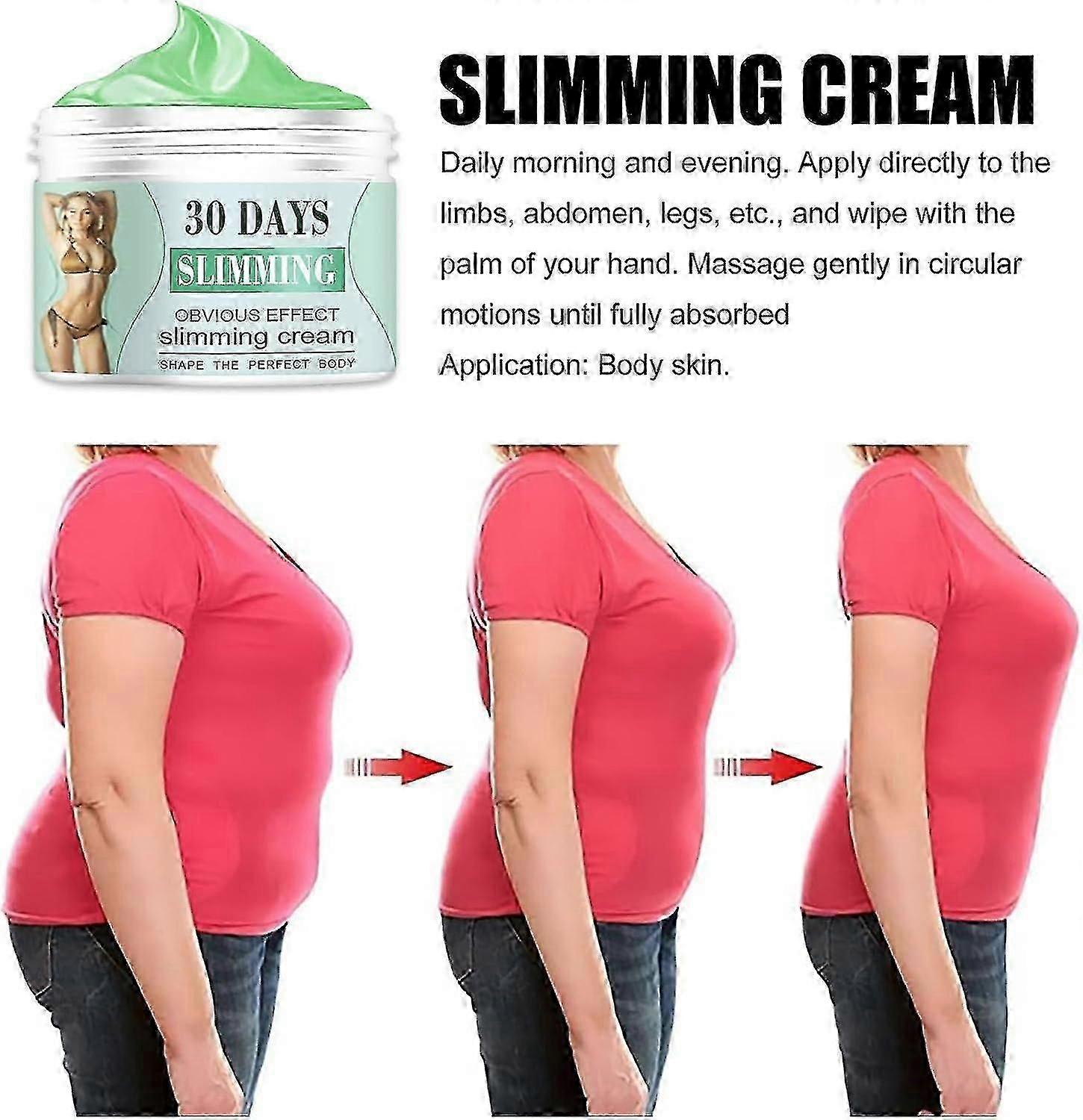 3x Belly Fat Burning Cream, Slimming Cream For Slimming, Slimming ...