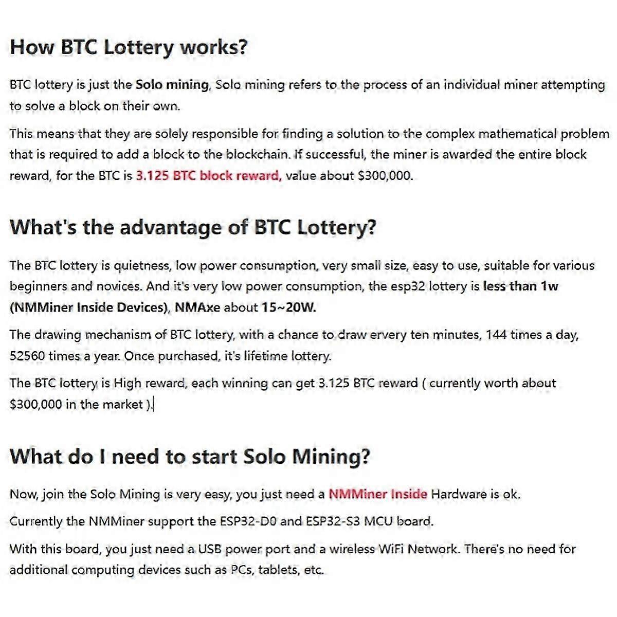 NMMiner NerdMiner V2 Hashrate 1000KH/S ESP32 2.8 Inch Smart Display ...