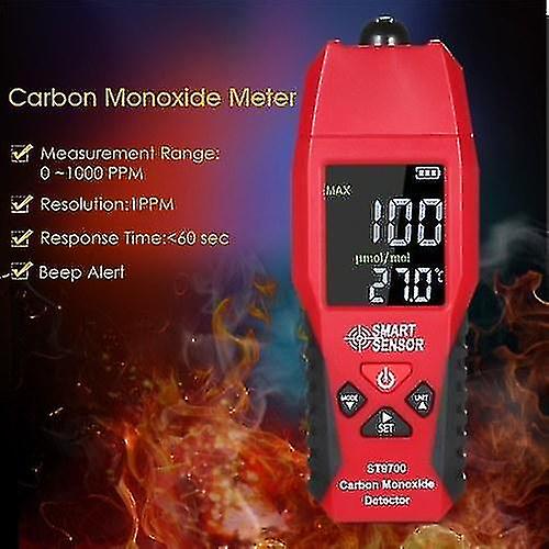 Smart Sensor St9700 Handheld Carbon Monoxide Meter With High Precision ...