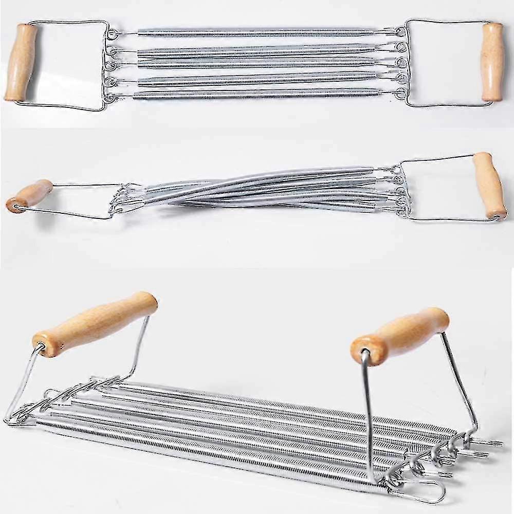 Fjær bryst ekspander, bryst expander|arm trening, bryst expander med 5 ...