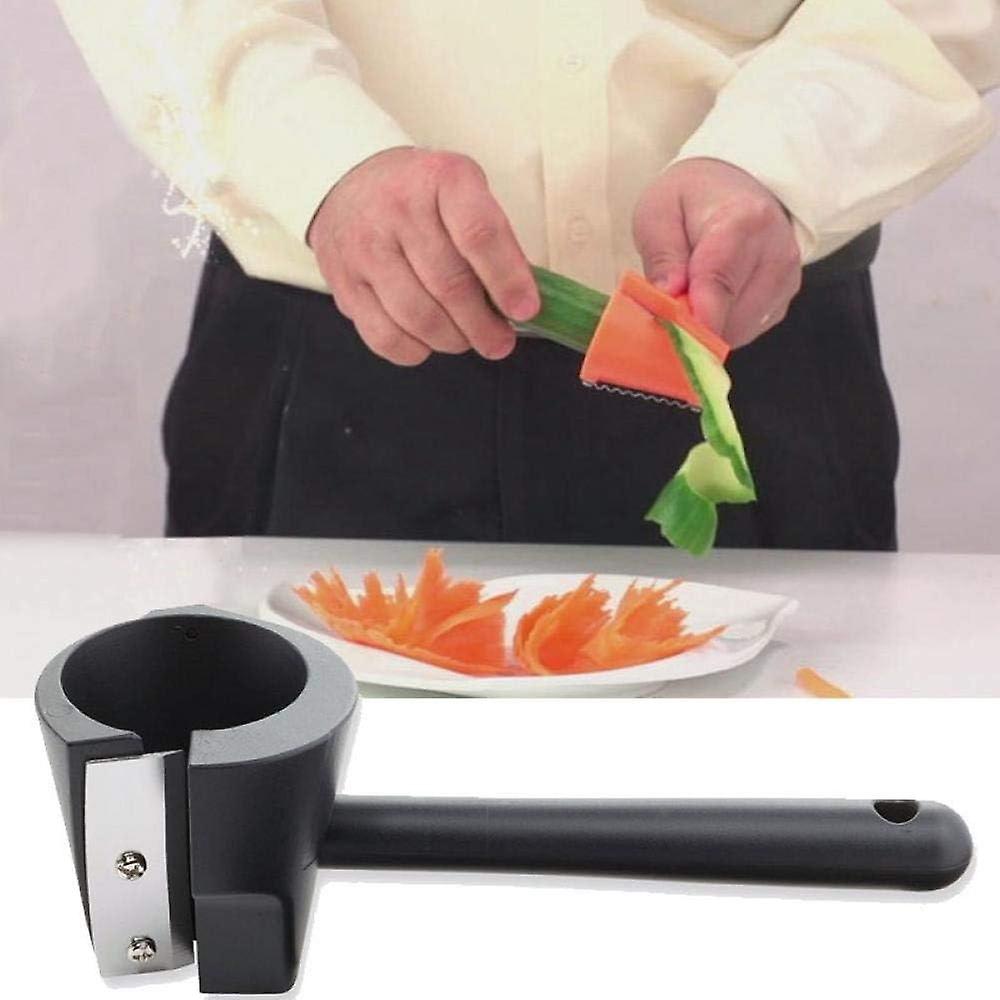 Carrot Curling Iron And Peeler, Black Spiral Carrot Shredder, Root ...