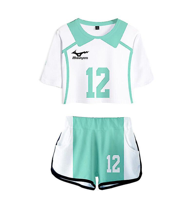 Haikyuu!! Aoba Johsai High School Oikawa Tooru Cosplay Costume Crop Top ...