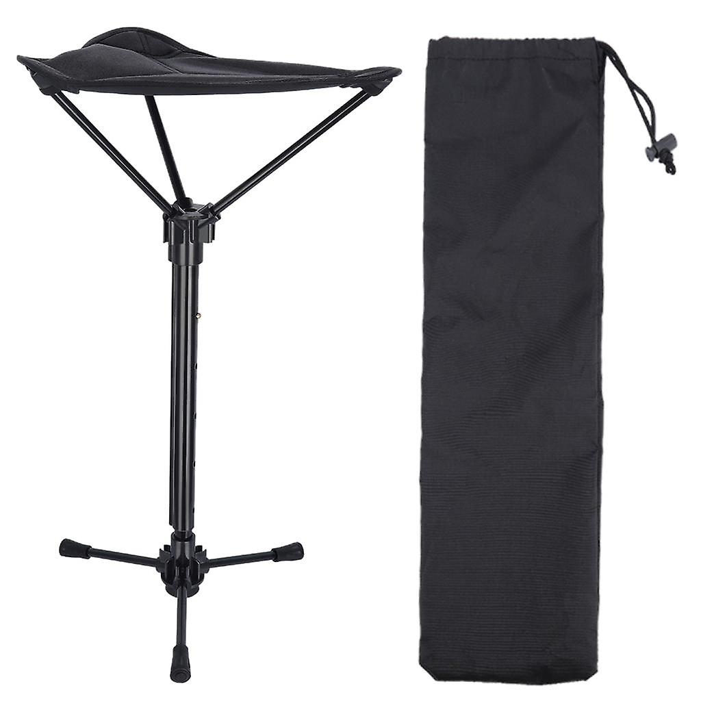 Tall Slacker Chair Portable Collapsible Stool Seat for Travel Garden ...