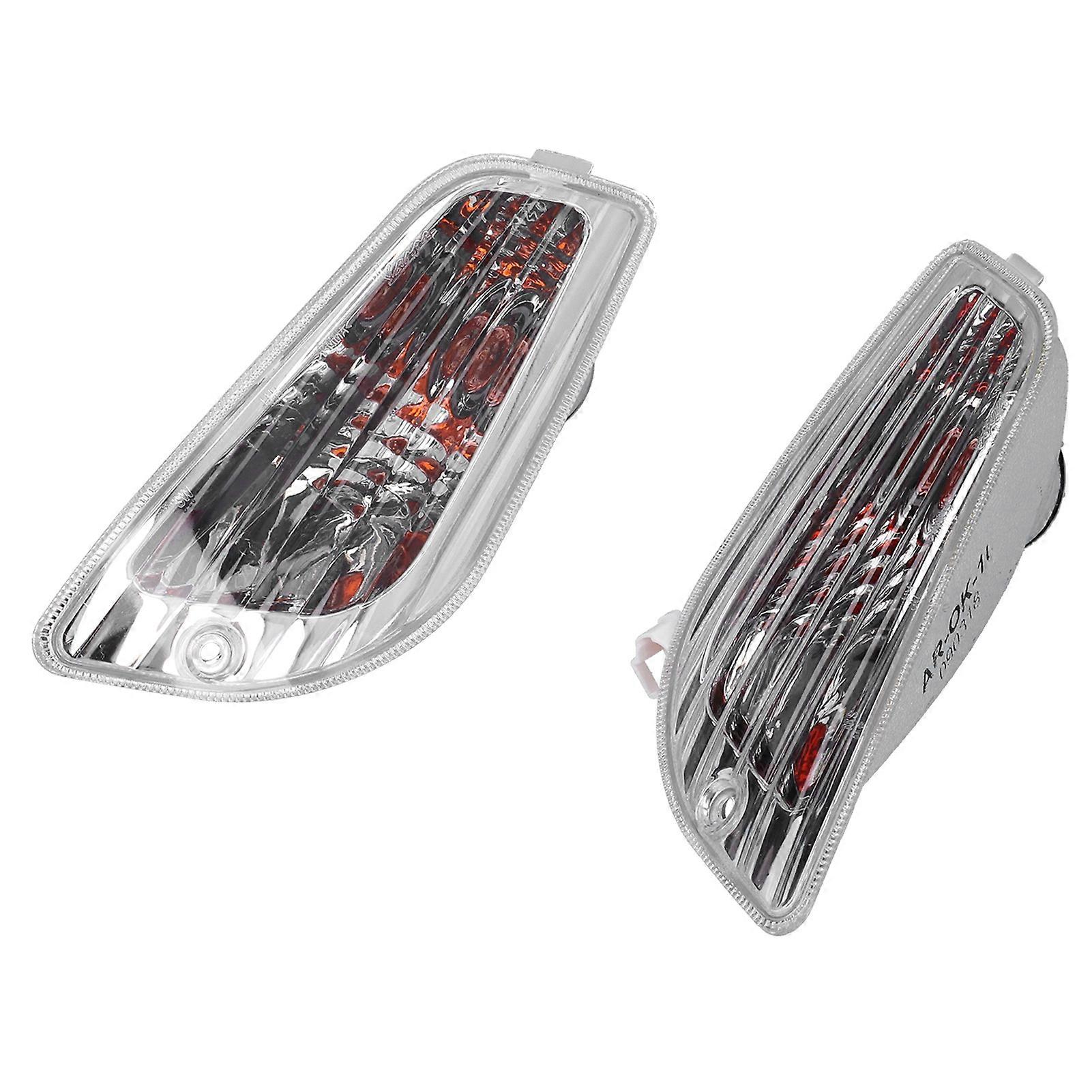 Pair Front Turn Signal Light Plastic 204360F Fit for Piaggio Vespa lx ...