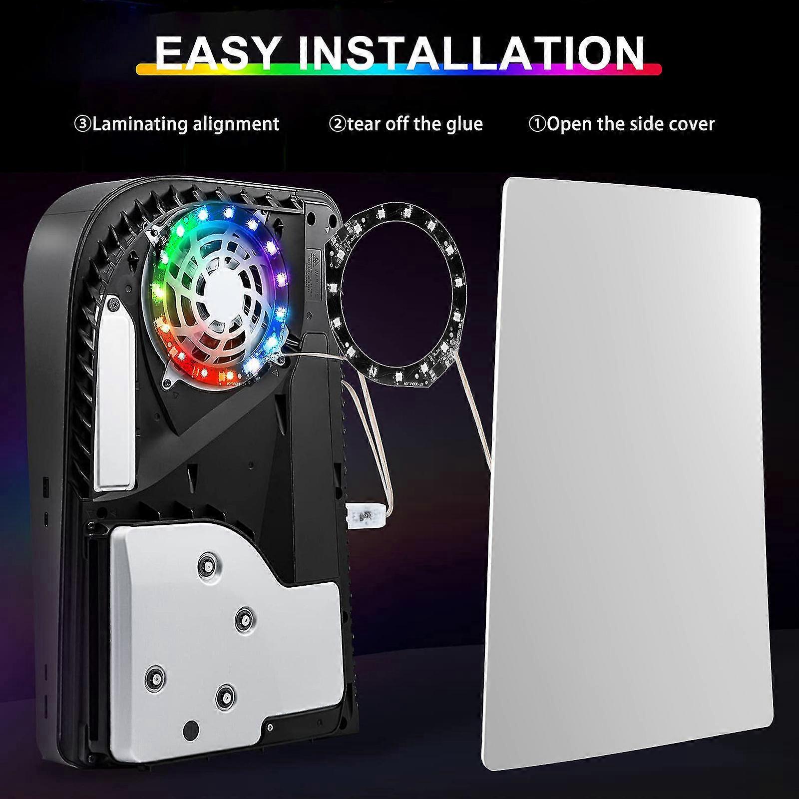 LED Light for PS5 Console, Playstation 5 LED Lights DIY Decoration ...