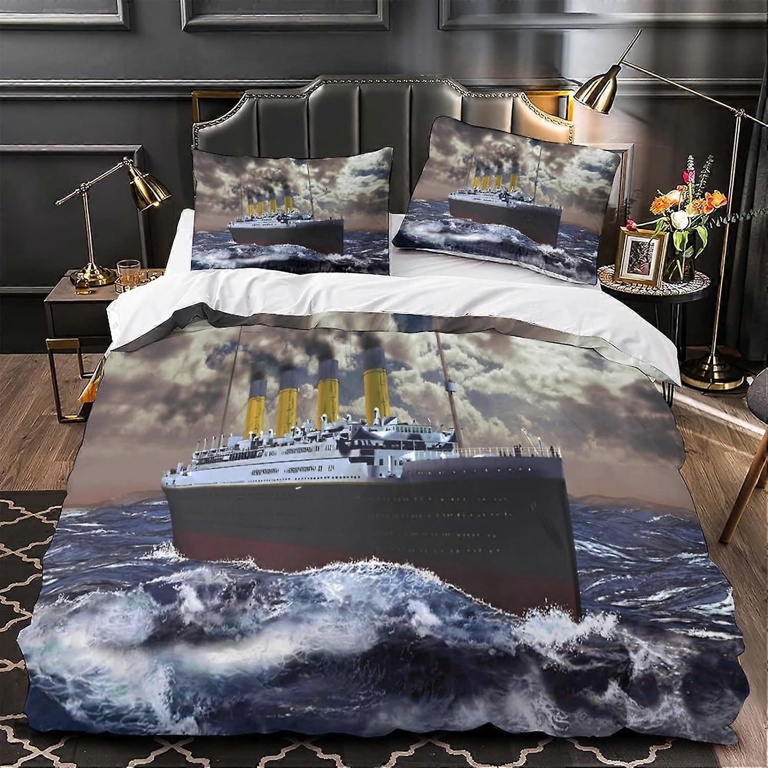 Titanic Jack and Rose Duvet Cover Set D Bedding Set with Duvet Cover ...