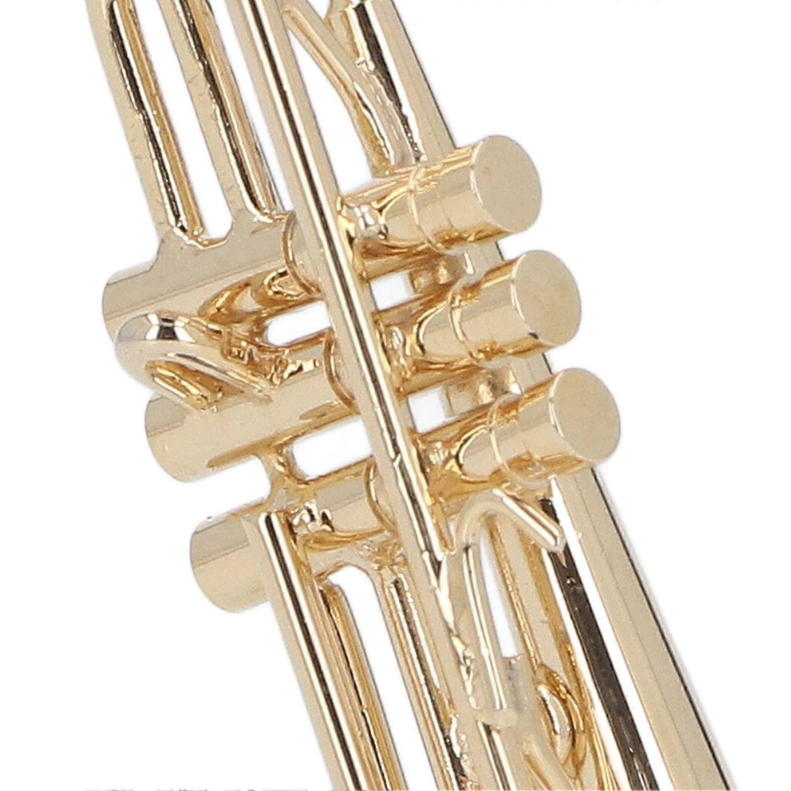 Miniature Trumpet Durable Brass Exquisite Design Romantic Vibes Mini ...