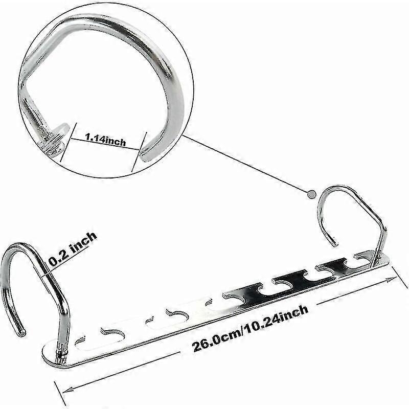 Space-Saving 8pcs Multiple Coat Hanger Organizer for Dressing Room ...