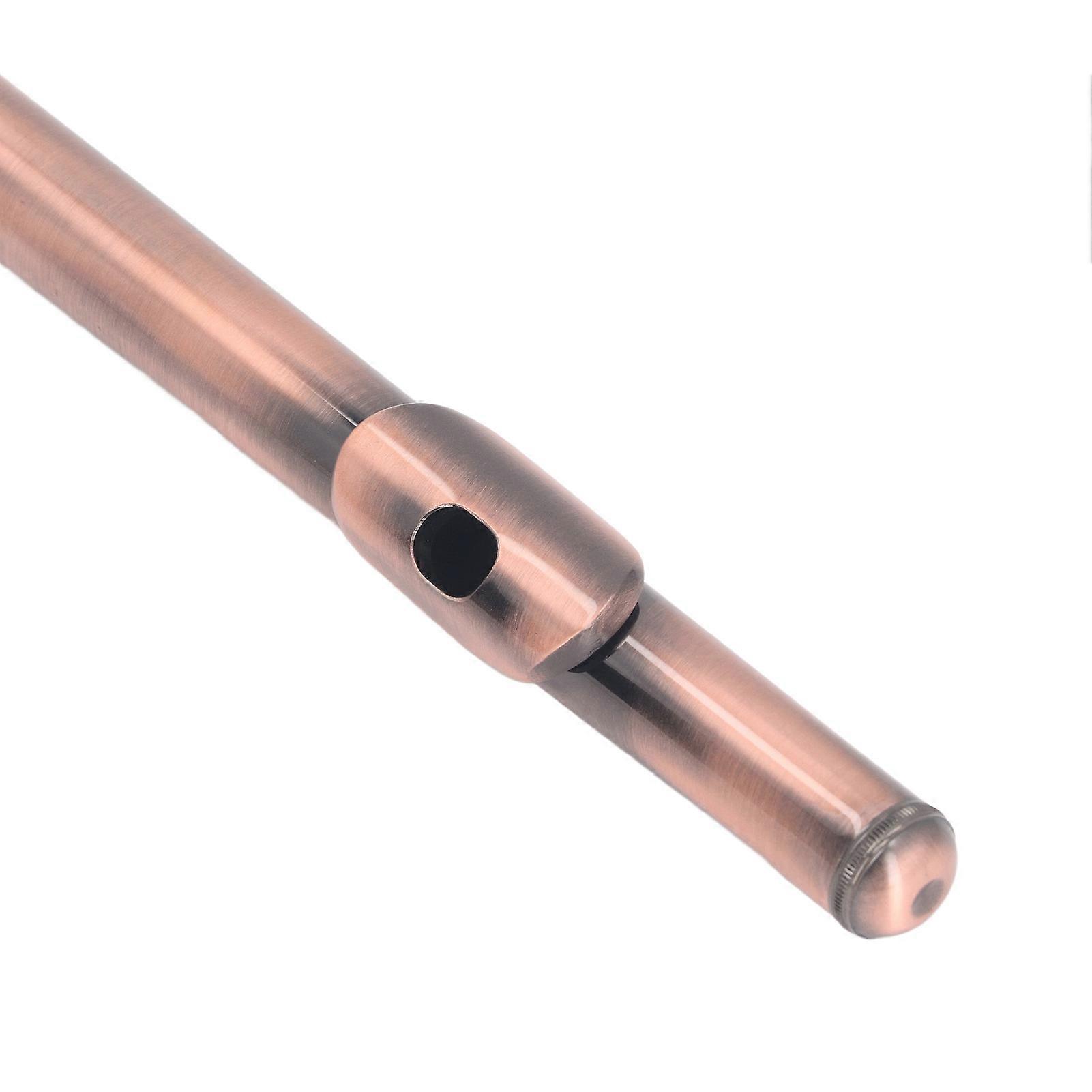 C Flute 16 Keys Flute Closed Holes Flute Instrument with E Key for ...