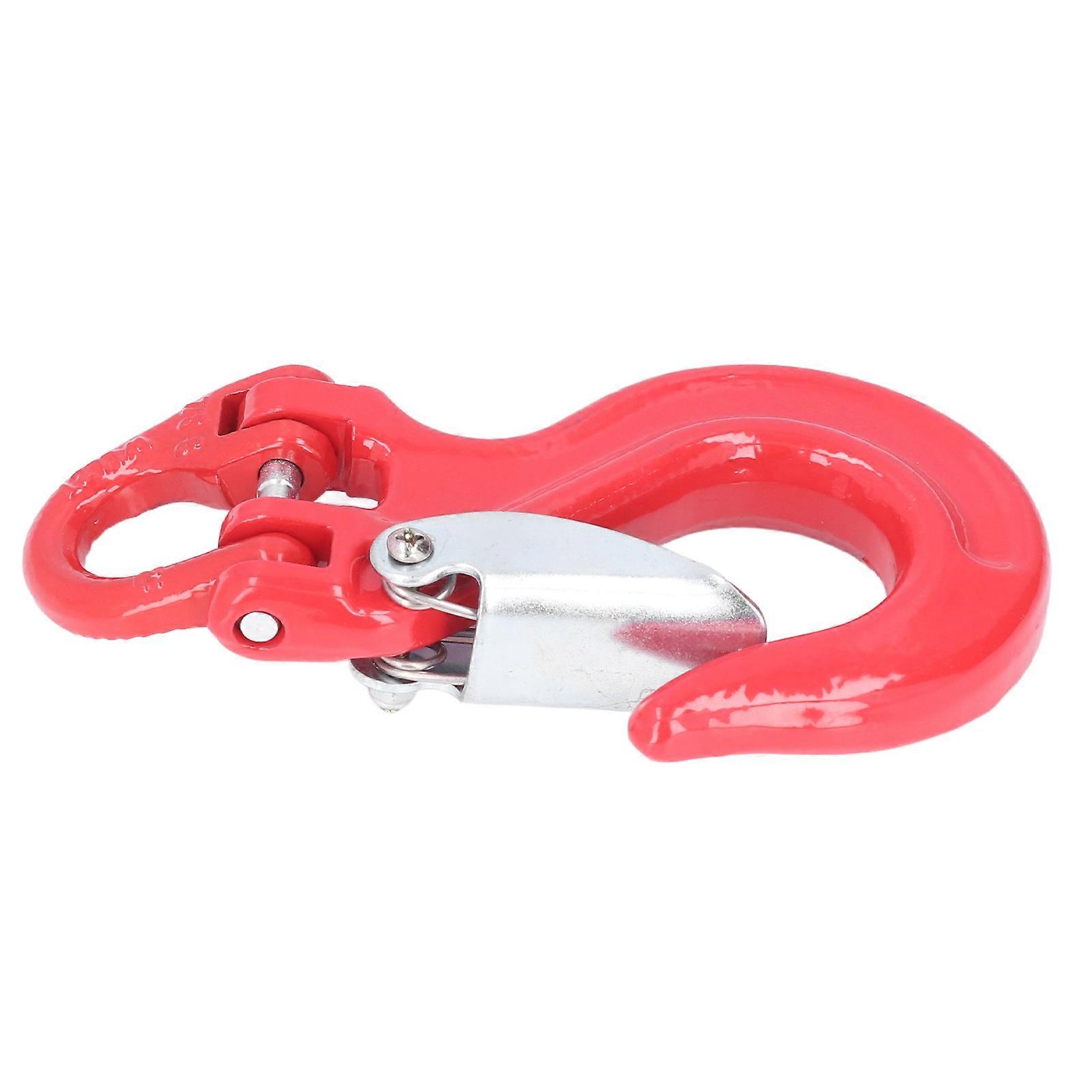 Winch Trailer Clevis Hook Red 2T Loading 80 Steel Universal with Safety ...