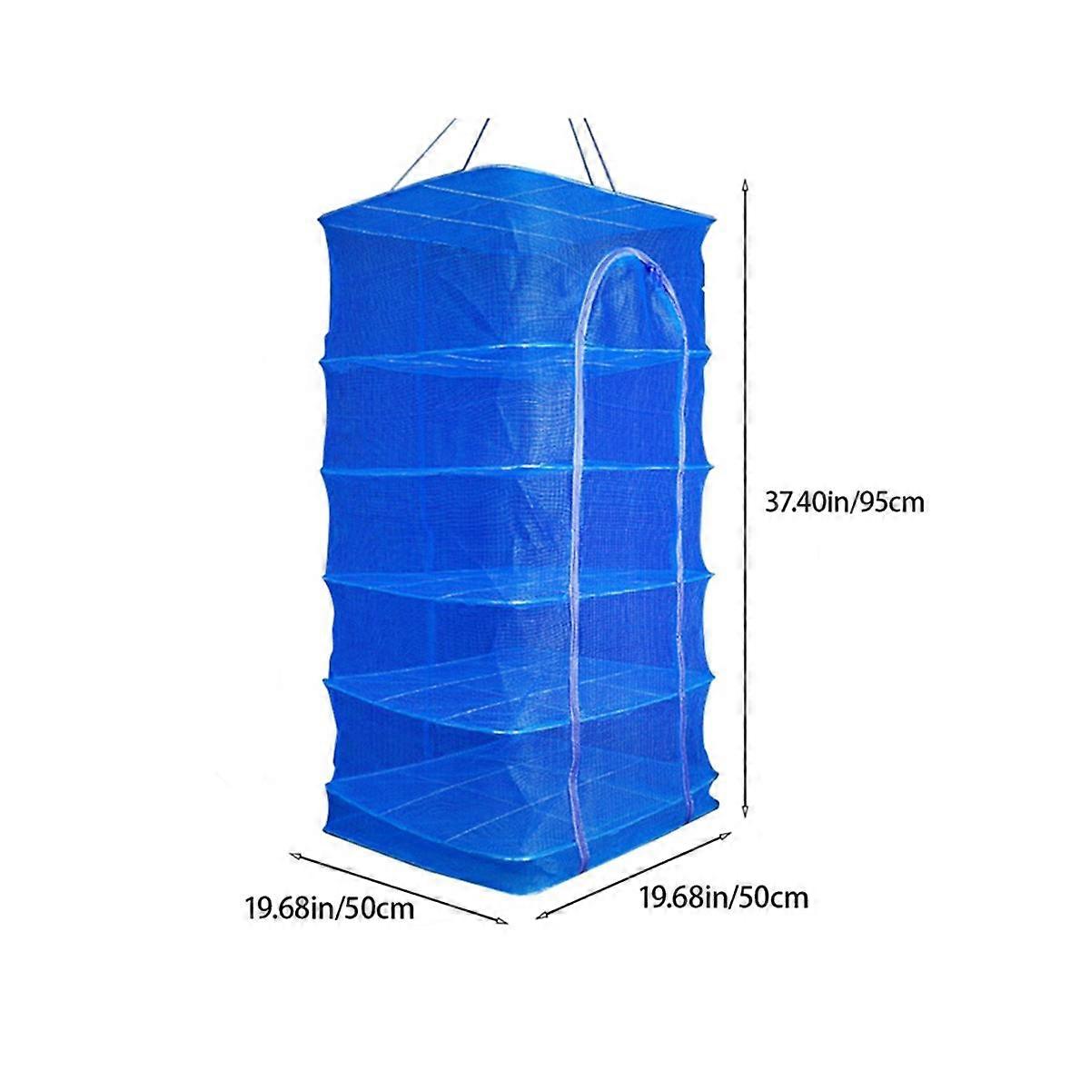 5 Layers Fish Mesh Hanging Sun Dry Net for Food Dehydrator Durable ...