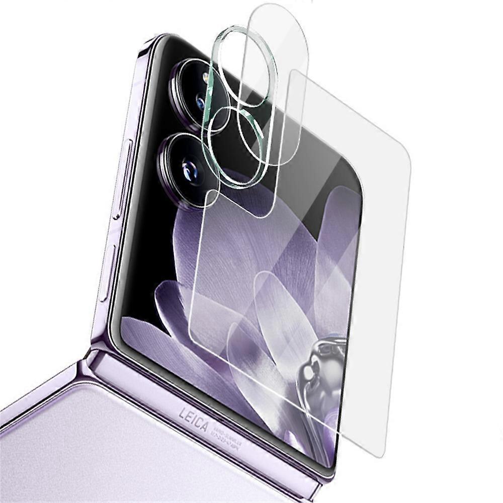 IMAK For Xiaomi Mix Flip 5G Camera Lens Film with Acrylic Lens Cap ...