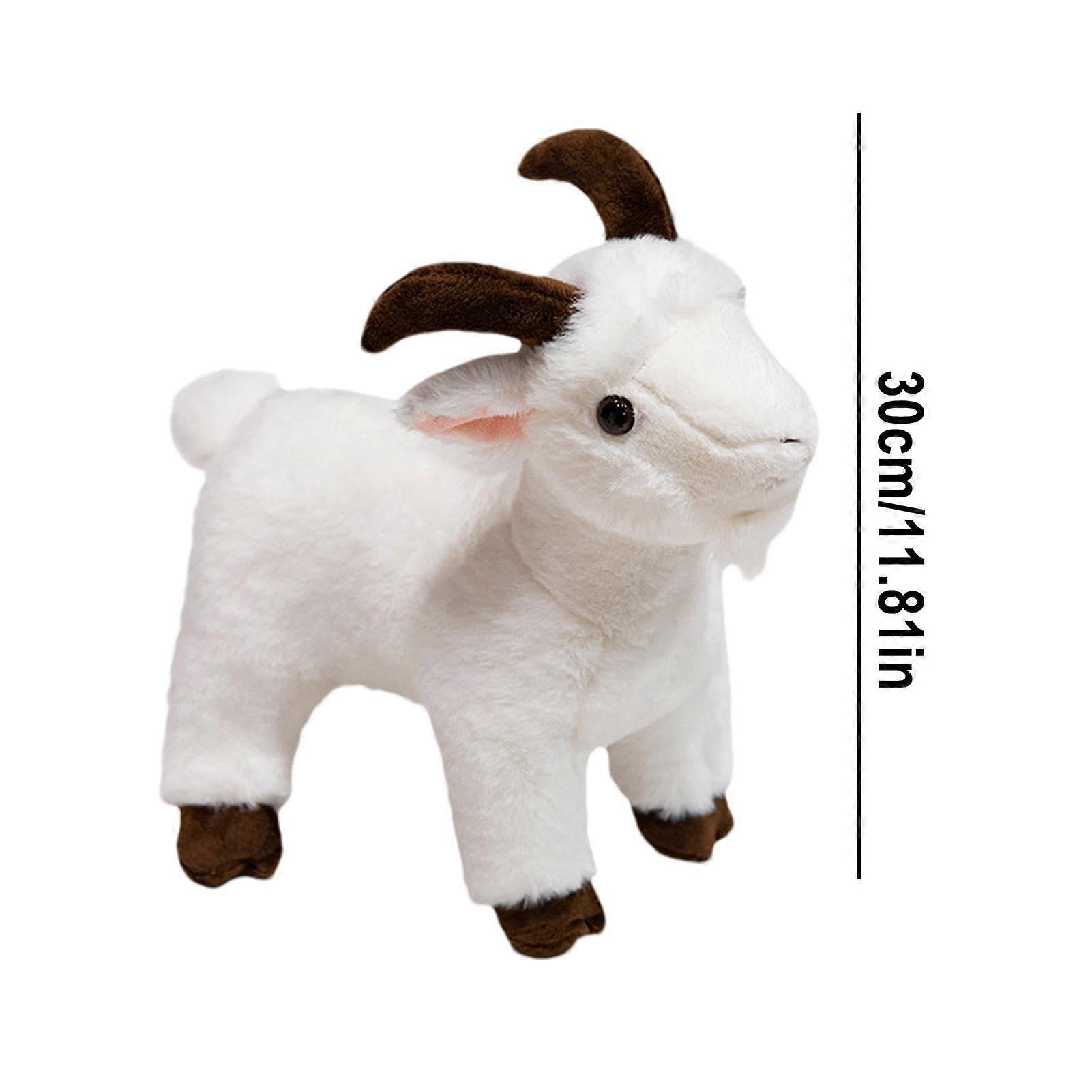 Goat stuffed animal, animal plush toy, animal stuffed goat doll, soft ...