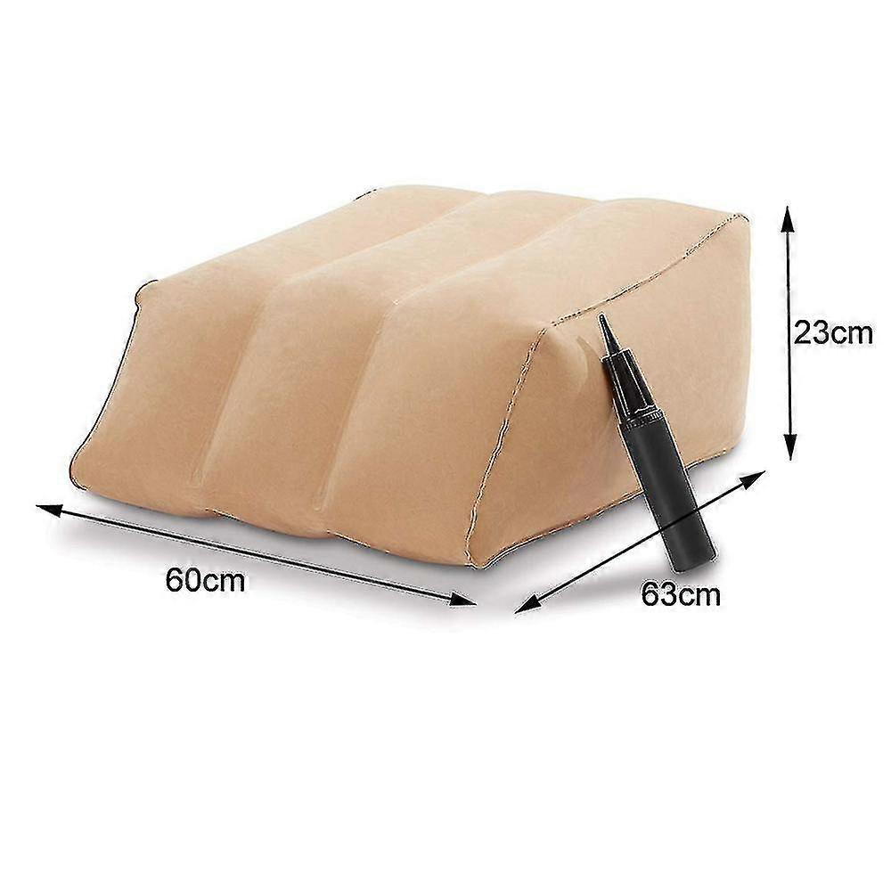 Leg Elevation Pillow Portable Inflatable Support Ramp Cushion Leg ...
