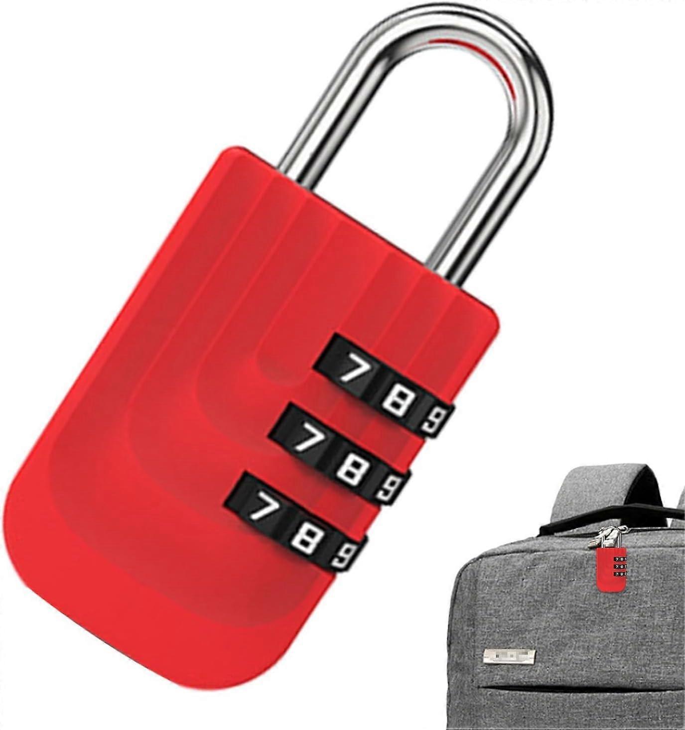 Locks with Code | 90 Degree Rotation Suitcase Locks 3-Digit Combination ...