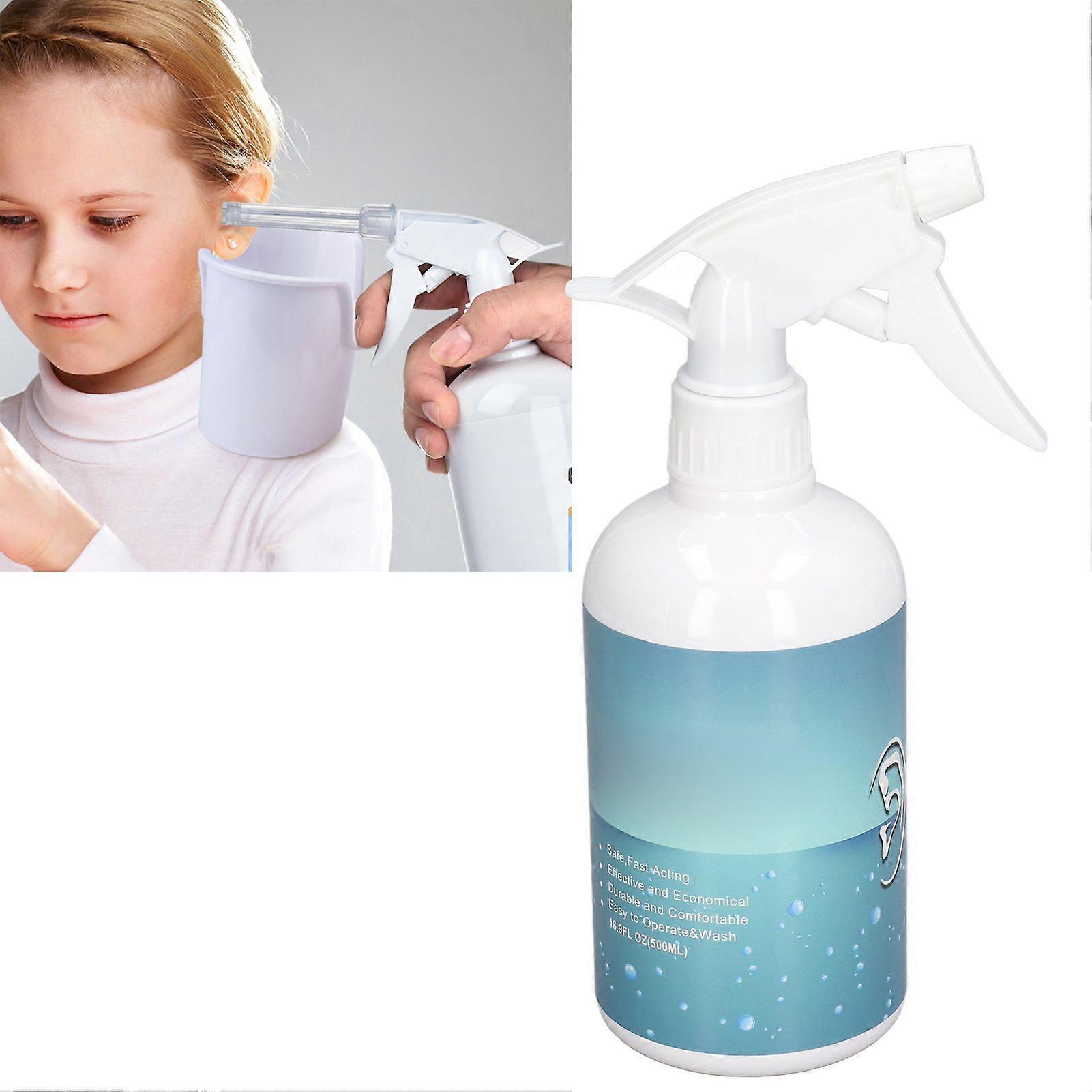 Ear Irrigation Flushing System Kit Water Washing Syringe Squeeze Bulb ...