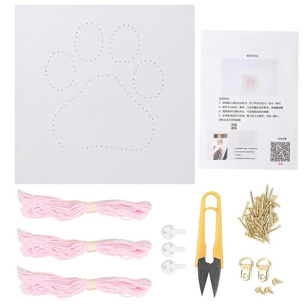 String Art Kit Winding Painting Cultivating Hands-on Ability Craft Gift ...