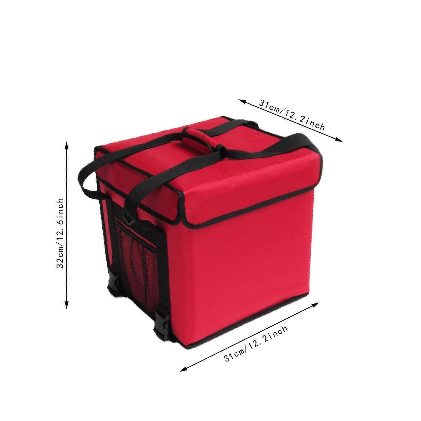 Insulated Pizza Carrier Bag Food Bag Delivery Bag for Camping Travel ...