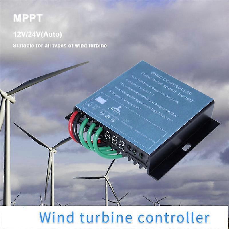 Wind Driven Generator Controller 12/24V 800W MPPT Wind Charge ...