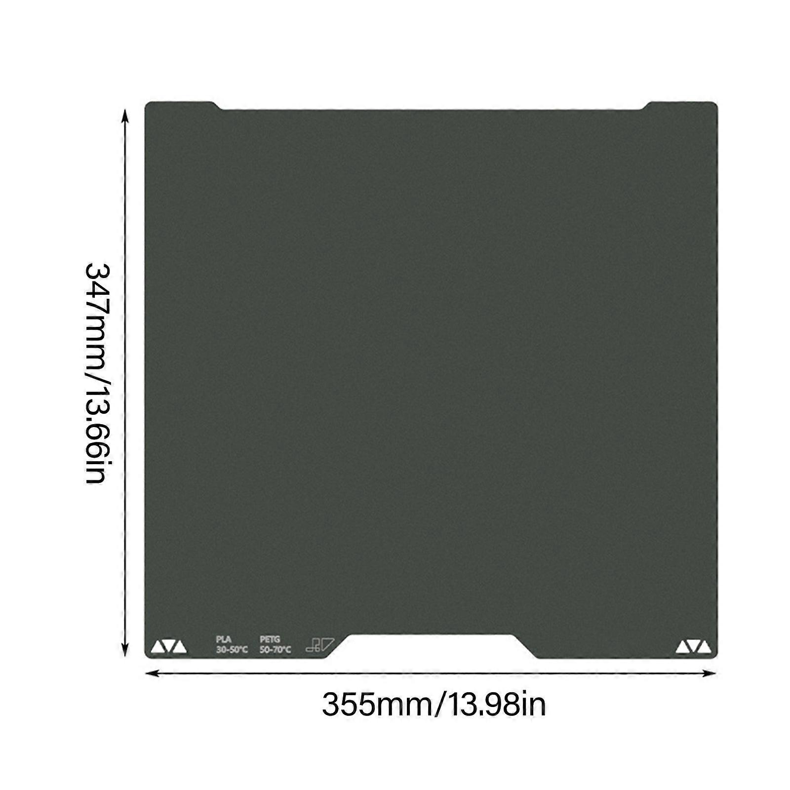 3D Printing Build Plate 355x346mm Cold Printing High Temperature ...