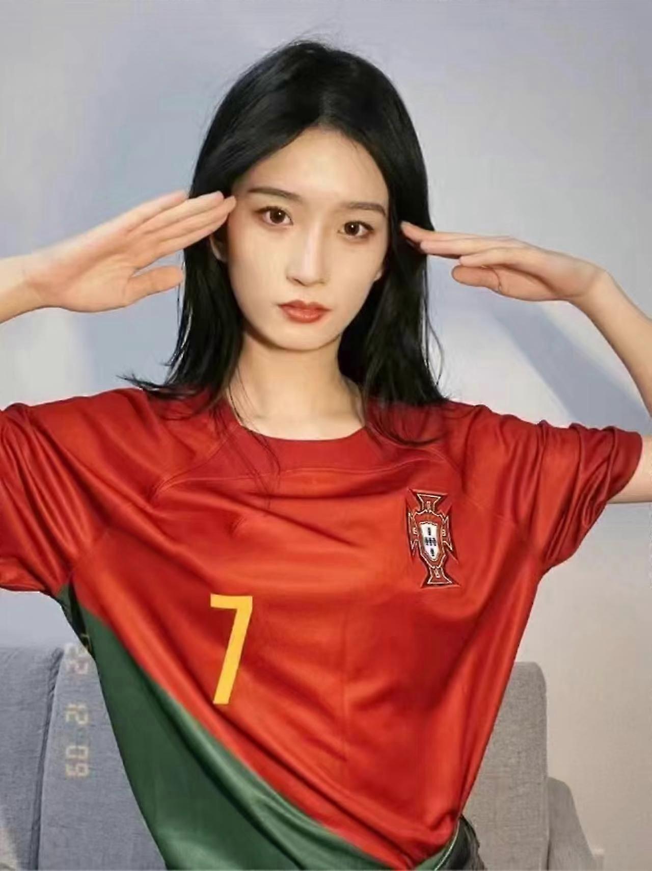 Cristiano Ronaldo Portugal Home World Cup Jersey Kit - CR7 Number 7 ...