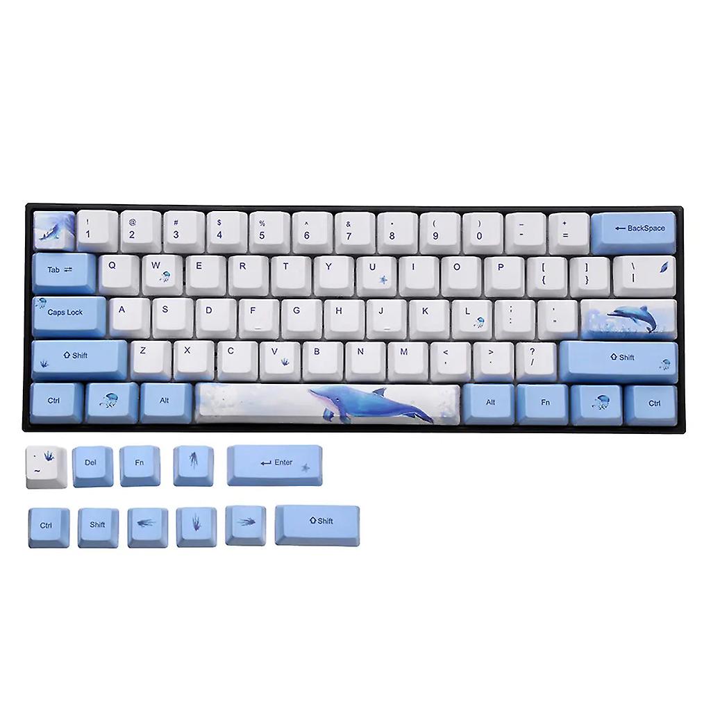 72 Keys Oem Pbt Keycaps Full Set Mechanical Keyboard Keycaps Pbt Dye ...