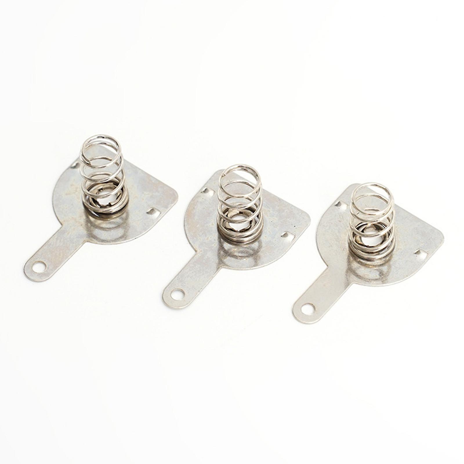 10 Pairs 12mm Replacement Metal 18650 Batteries Spring Contact Plate ...