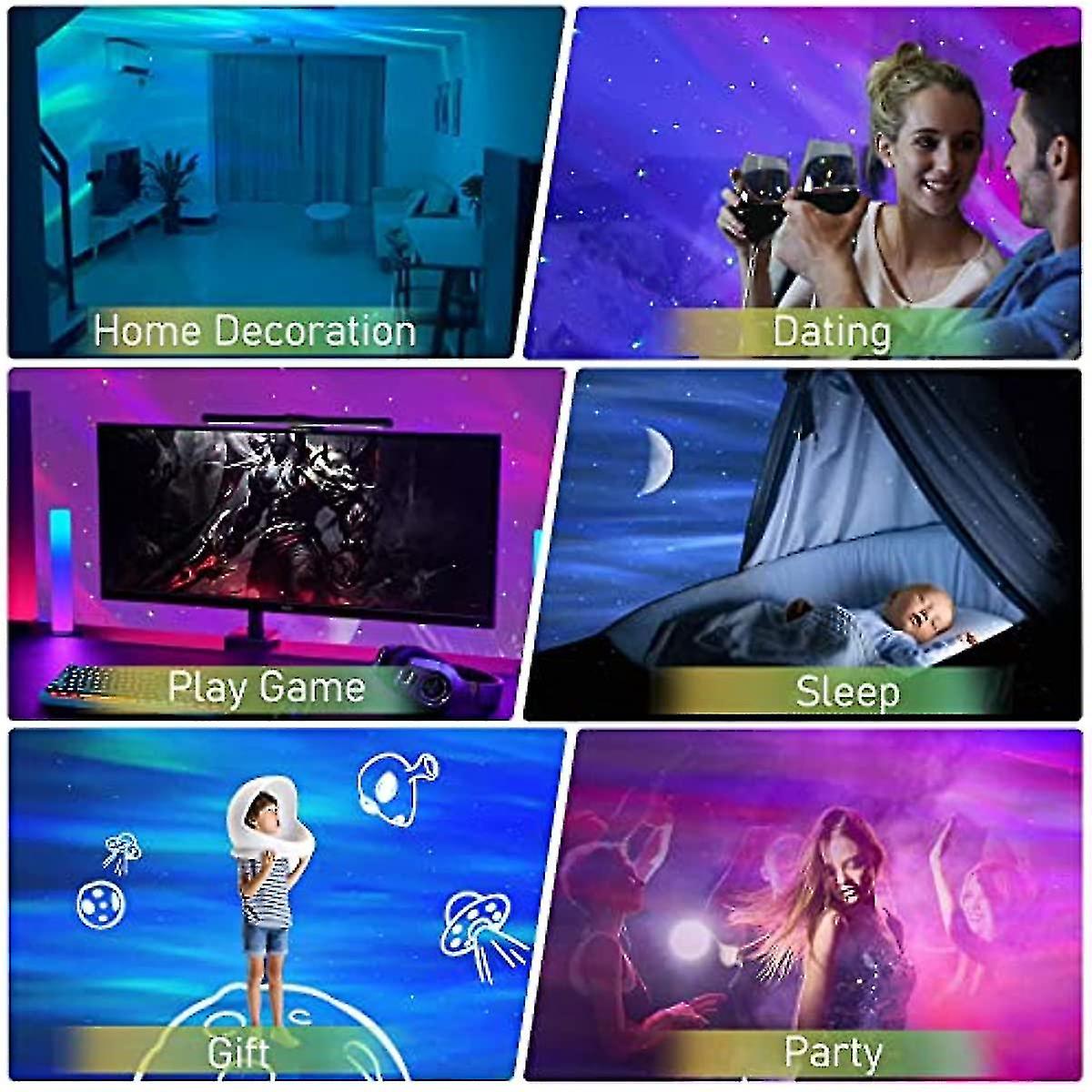 Northern Lights Star Projector, Aurora Projectors Galaxy Star Projector ...