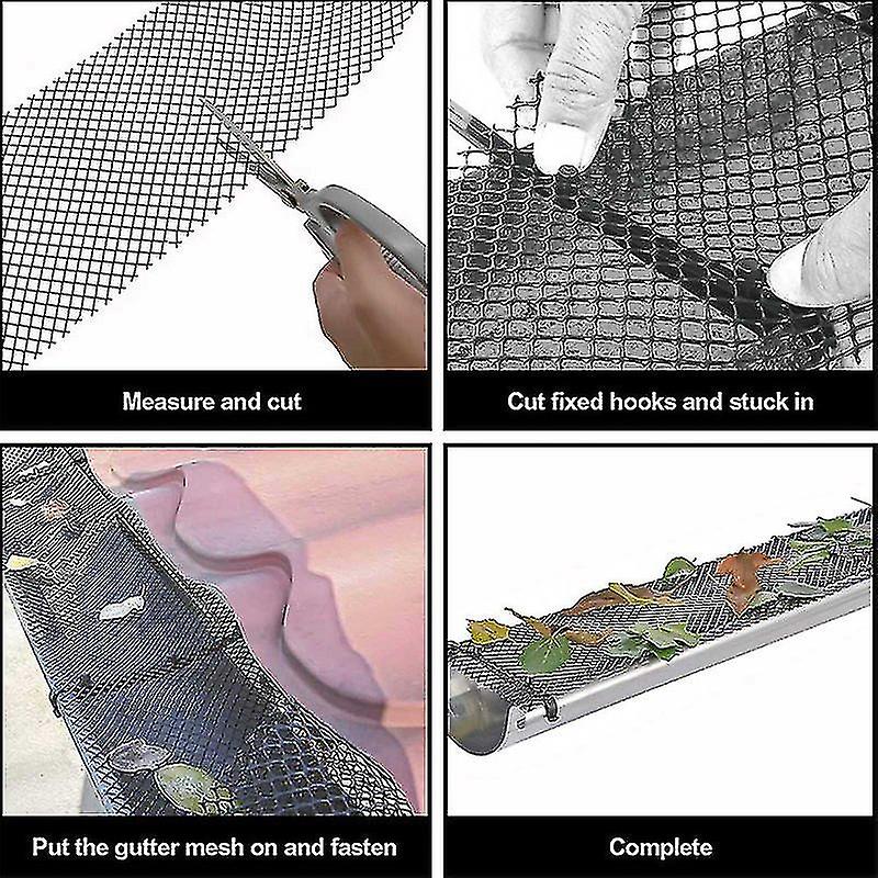 Fuglenet Tagrender Vagt Tagudhæng Netflume Net Undgå tilstopning af ...