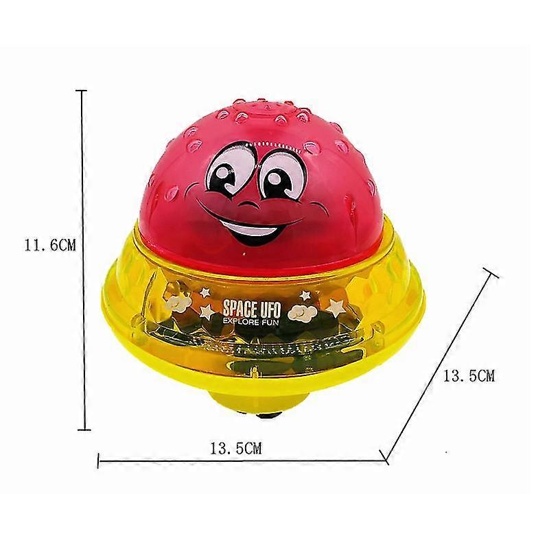 Induction Water Spray Ball Toy Children Bath Electric Automatic Light ...