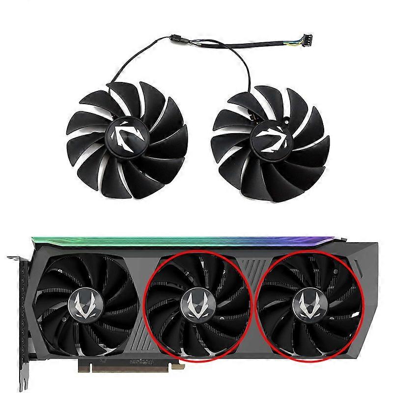 GA92S2U 4PIN GPU RTX3080 RTX3090 Cooling Fan For ZOTAC GeForce RTX 3070 ...