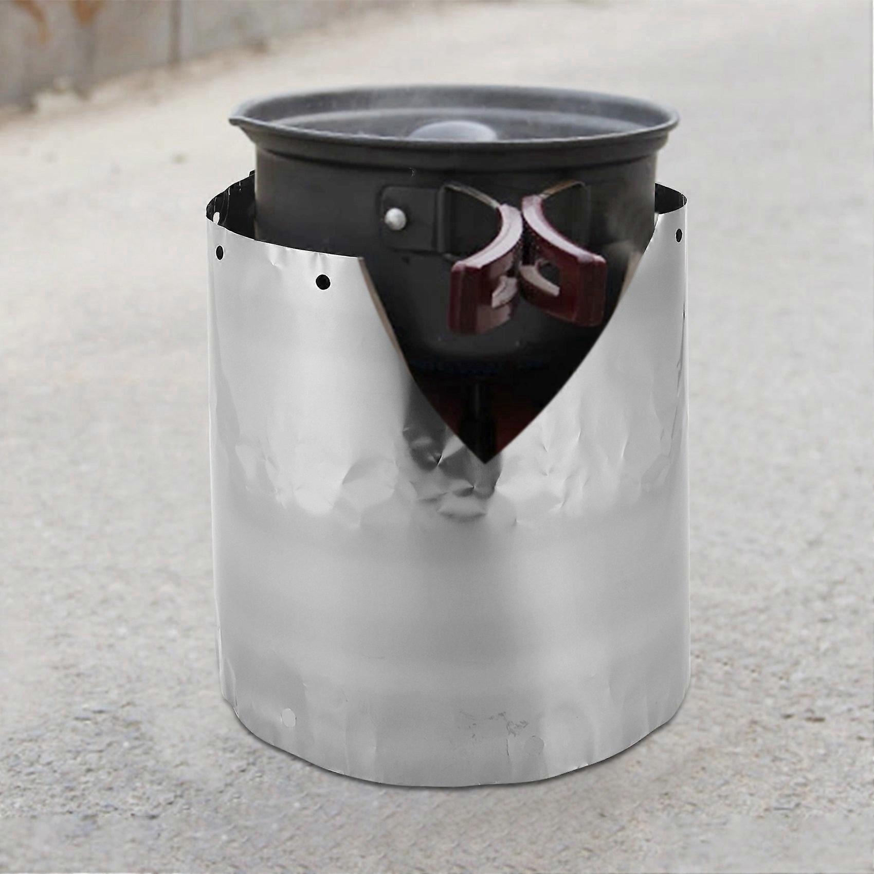 Pure Titanium Camping Stove Wind Shield Camping Stove Wind Screen ...