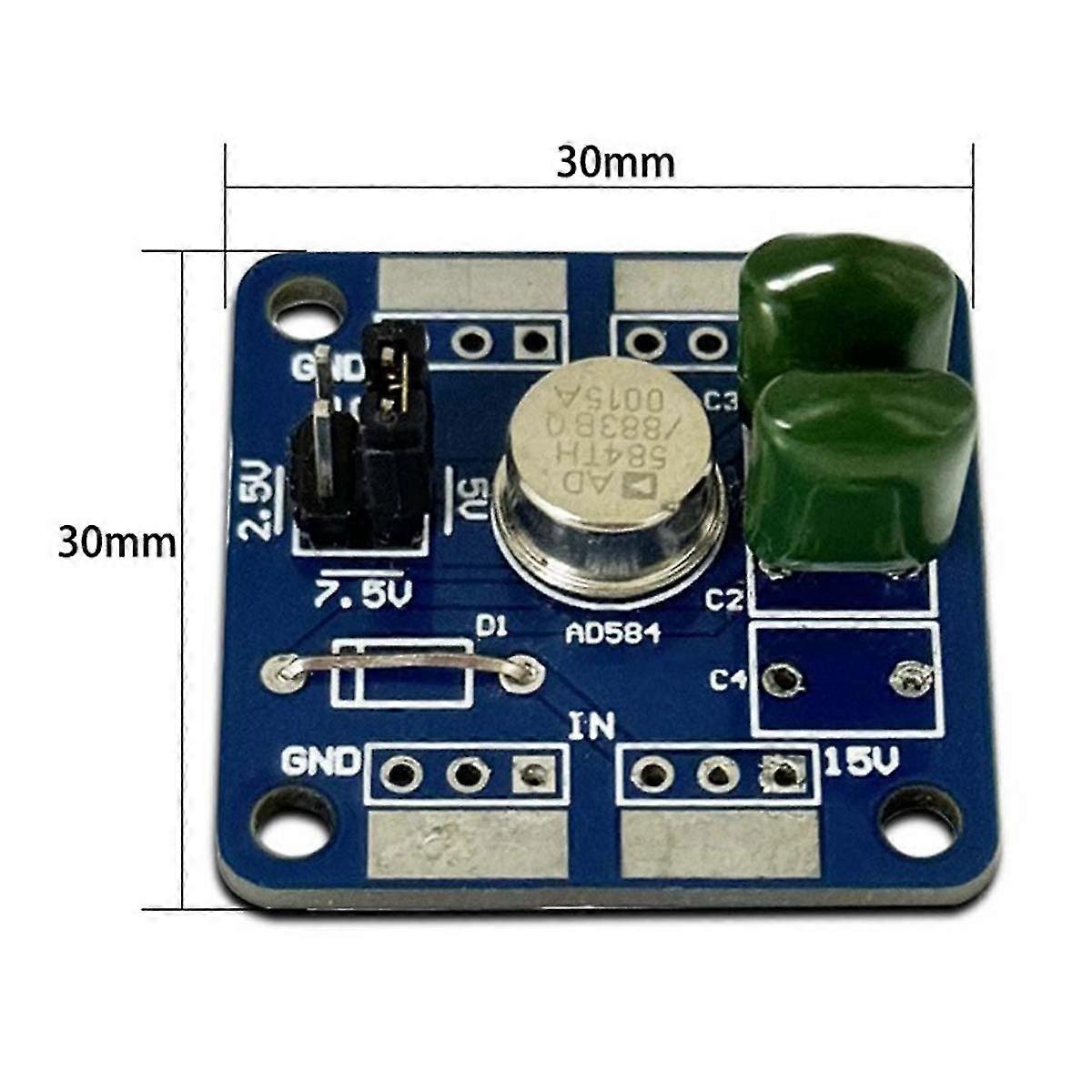 High Precision Ad584 Voltage Reference Module 2.5v/5v/7.5v/10v Four ...