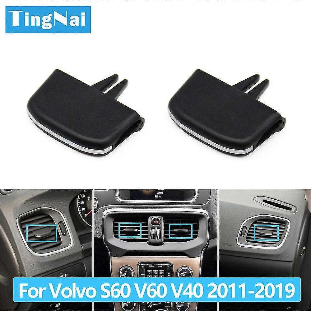Car Front Air Conditioning Ac Vent Grille Outlet Slider Tab Clip Repair ...