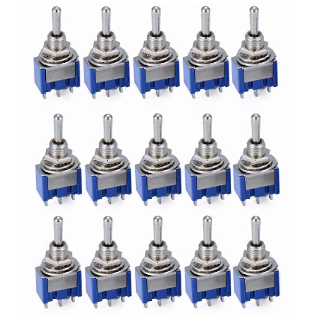 Toggle Switch 3Pin Rocker Switches Self-reset Self-locking ON/OFF ...