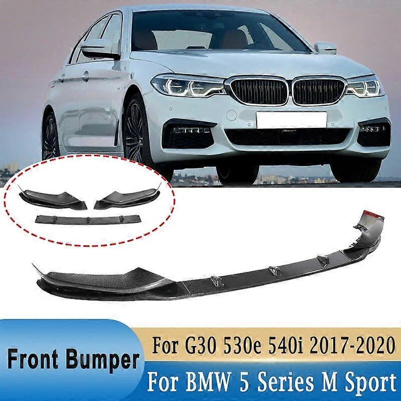 Car Front Lower Bumper Lip Spoiler For BMW 5 Series G30 530e 540i M ...