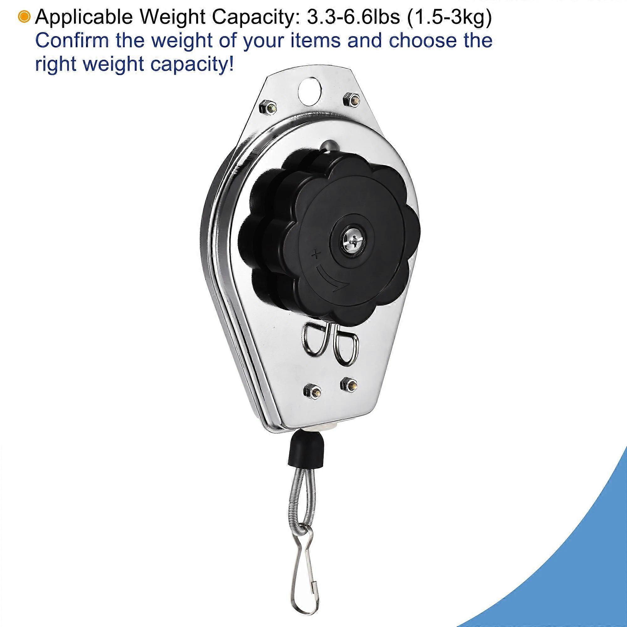 Uxcell Retractable Spring Balancer 33-66lbs Red Tool Holder with ...