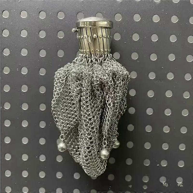 Handmade 1920's English Coin Purse, Victorian Sterling Silver Coin ...